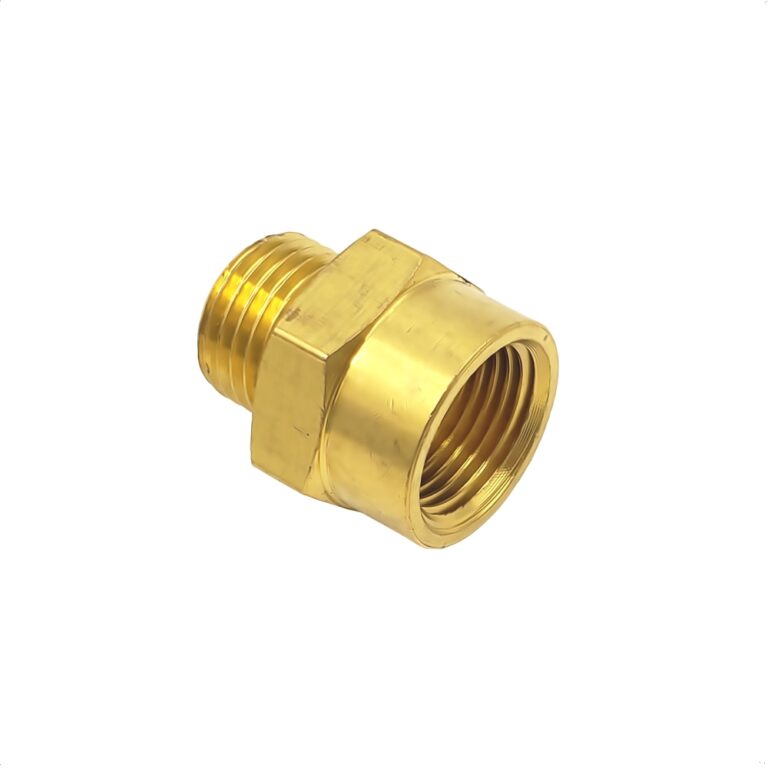 Metric M16x1.5 to 3/8 NPT Brass Adapter - PartLogix