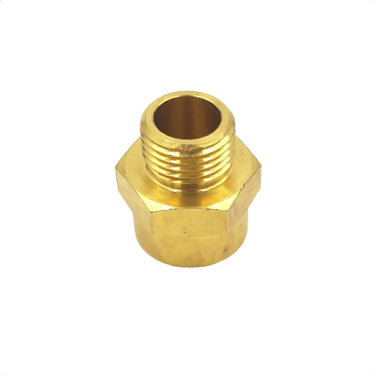 Metric M16x1.5 to 3/8 NPT Brass Adapter - PartLogix